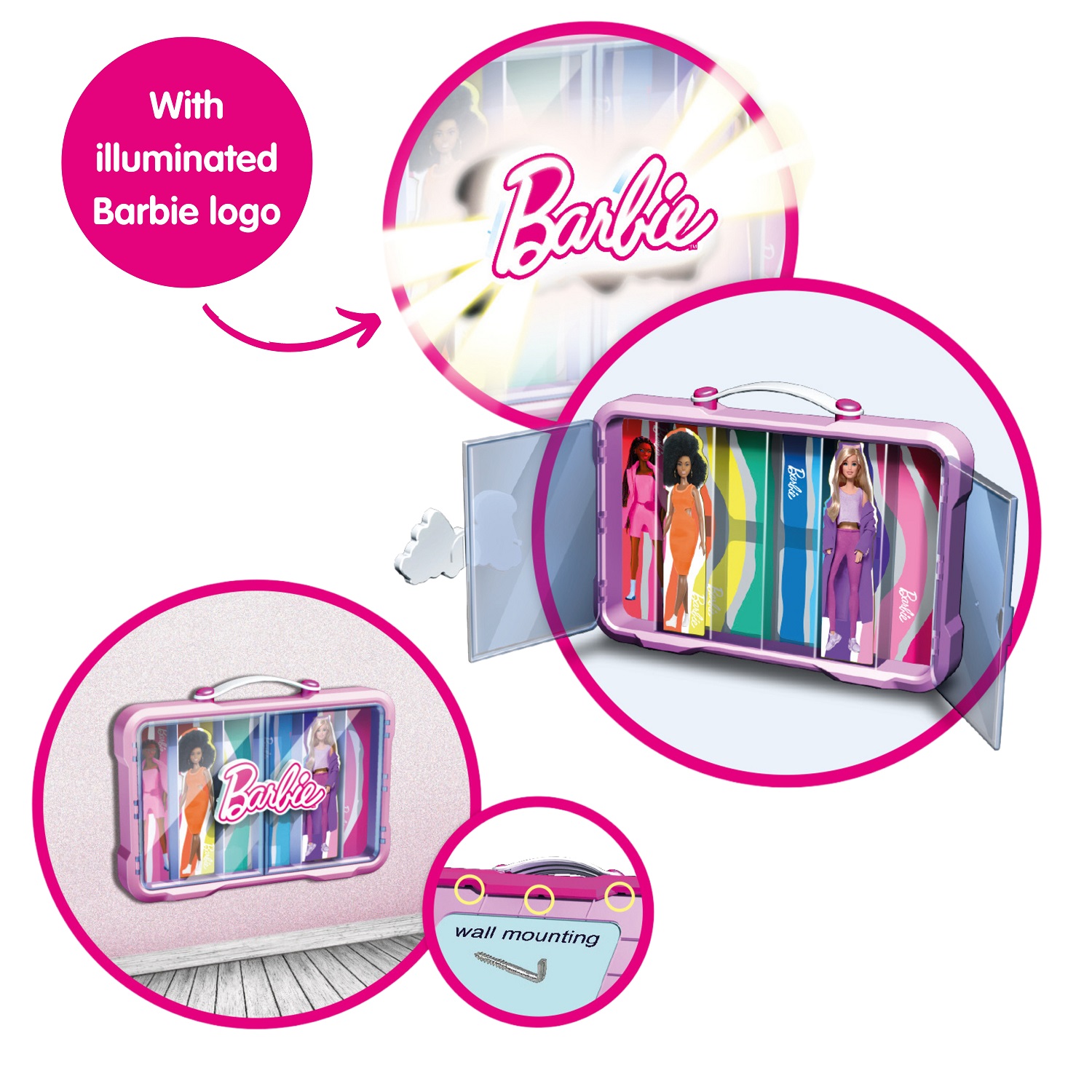 Barbie collection display case - Klein Toys Shop